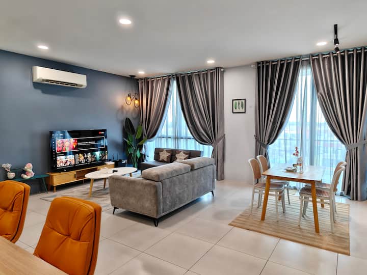Jk Delofts 1️⃣2️⃣pax Amazing City View Apartment - Kuching