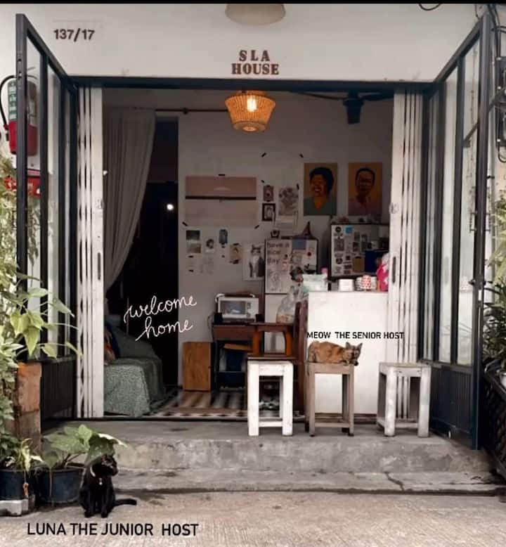 Private Room In Old-town (Shared Bathroom) - 曼谷