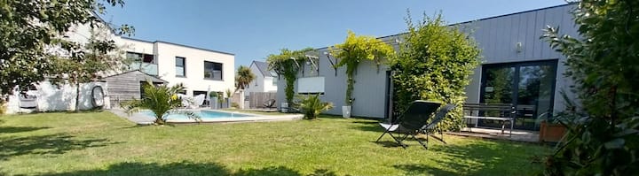 Hypercentre à Guérande Avec Piscine Au Calme - La Baule-Escoublac
