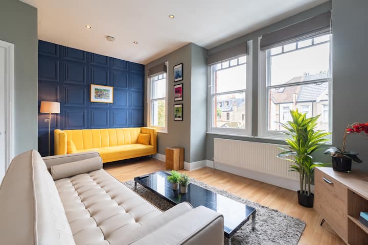 3 Dormitorios Dbl Familly Apt Cerca De Nottinghill Area King Size Bed En Master - Londres