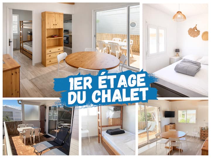 Appart 1er : Clim 2 Terrasses 4 Pers Plage à Pied - Département Aude