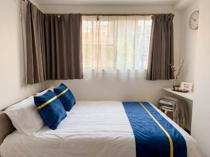 [C4]東京タワー徒歩圏｜港区2br｜グループ滞在に最適｜駅近＆空港直通｜静かな住宅街｜出張にも便利 - 六本木