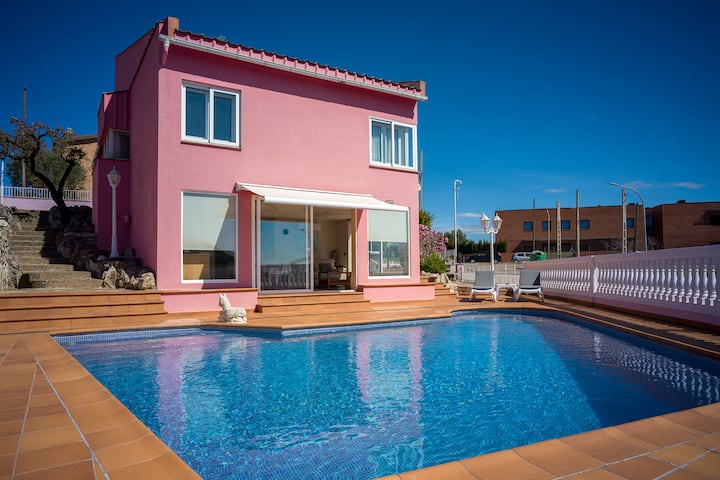 Apartament Assolellat, Bona Vista I Amb Piscina - Caldes de Montbui