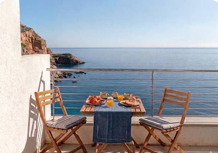 Belvédère Marin : Piscine, Vue Mer & Parking. - Sa Riera