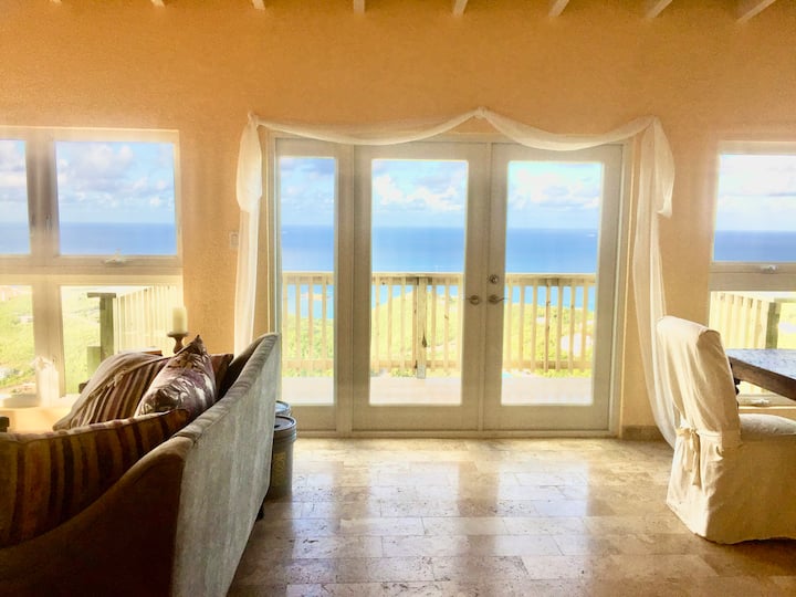Elegant Clifftop Getaway With Stunning Ocean Views - Saint Thomas