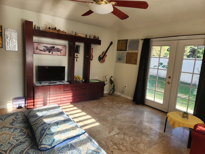 Private Bedroom & Bath.  Door Opens Towards Garden - Bakersfield, CA