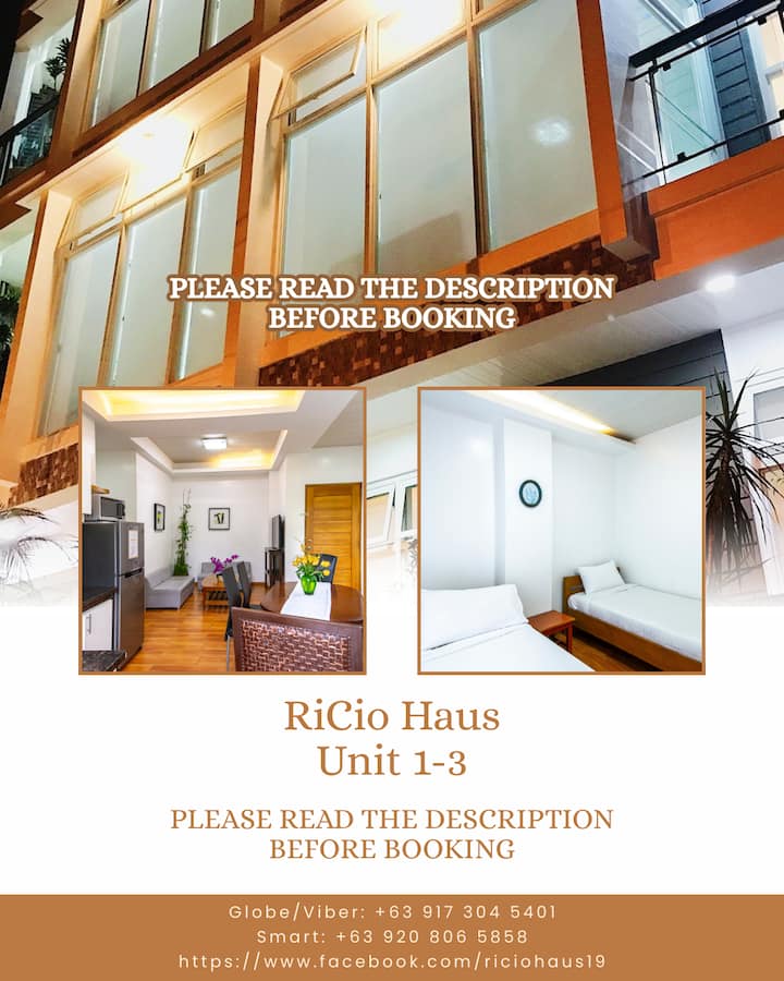 Ricio Haus, Unit F1-3 - Baguio
