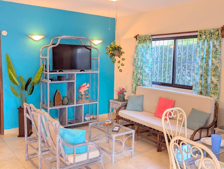 Cozumel | Pool & Garden Patio | 1br | King Bed - Cozumel