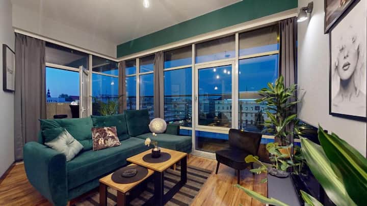 Delux Szewska 72/403 - Market Square-balcony&view - Wrocław