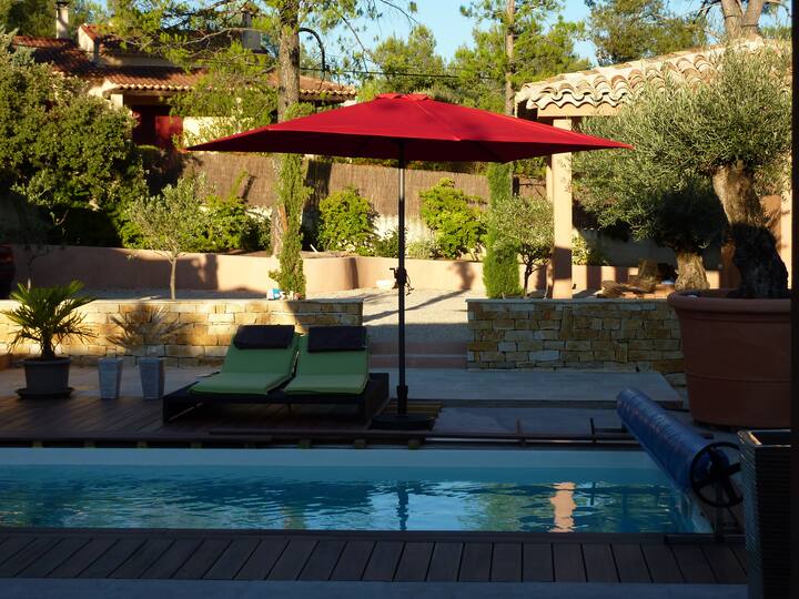 Villa Provençale Tout Confort. - Pourrières