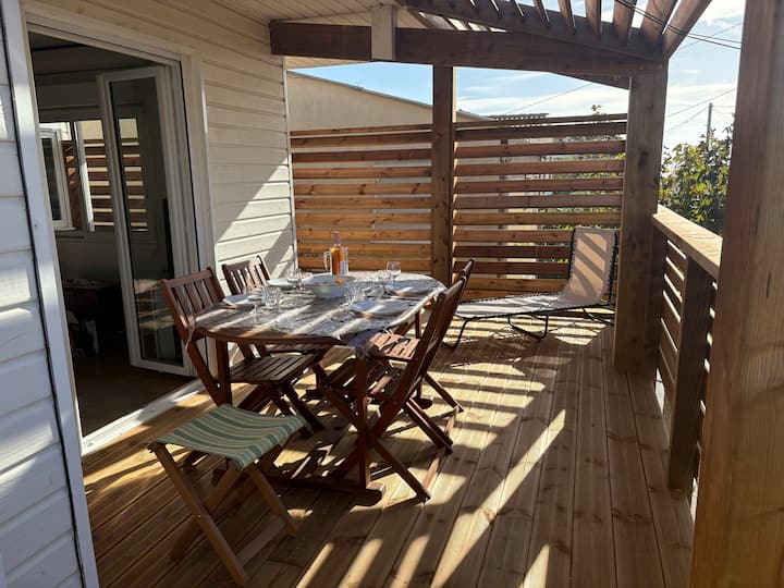 Appartement T4 Climatisé Dans Chalet, 250 M Plage - Narbonne