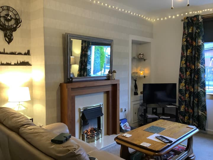 No 53 Modern Flat With All Essentials Provided - Ayrshire