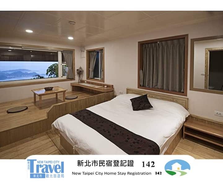 海景陽台雙人房-九份山海觀 - 瑞芳區