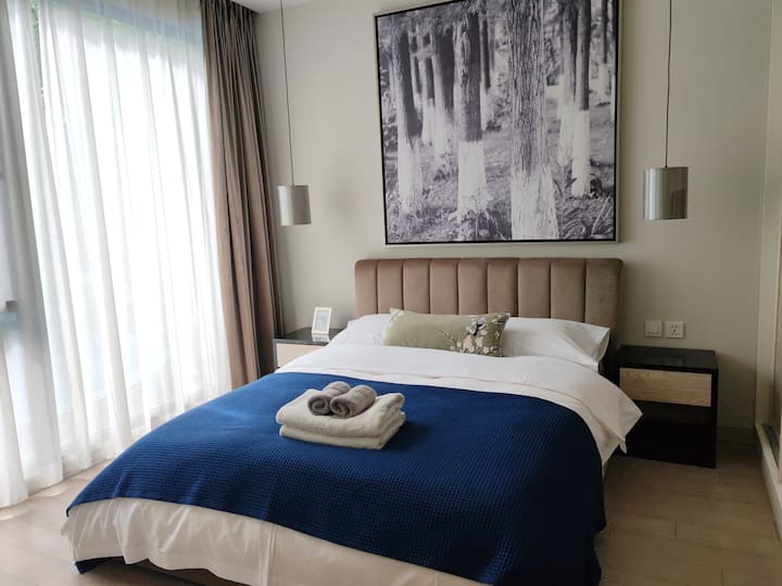 (8)清迈宁曼路附近小奢华泳池公寓套房,10分钟步行到商业街 - Chiang Mai