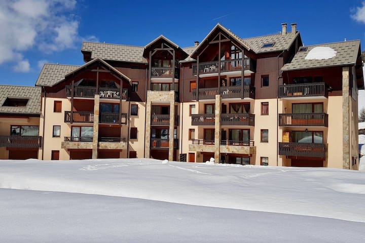 Appartement T3 Plein Sud 1900 M Terrasse - Vars