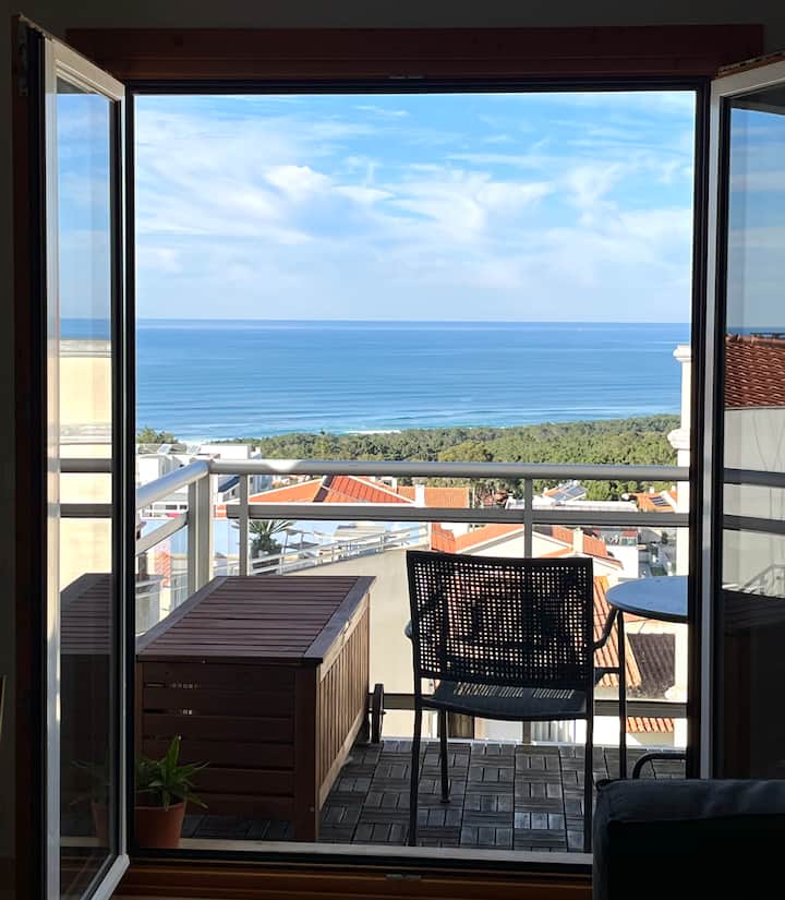 Appartement Boutique Avec Vue Sur La Mer Et Balcon - Nazaré