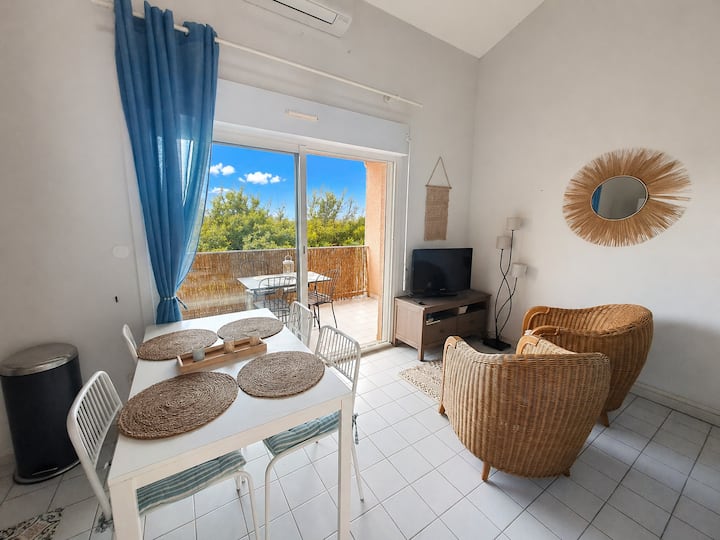 Bel Appartement Les Pieds Dans L'eau ! - Gruissan