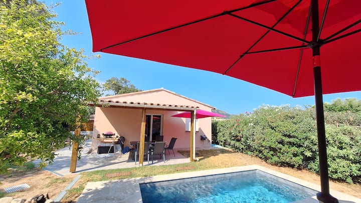 Maison Climatisée Avec Piscine,  Proche Plage - Sainte-Lucie de Porto-Vecchio