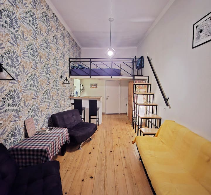 ❀ Cozy Studio With Mezzanine In City Center ❀ - Tbilisi
