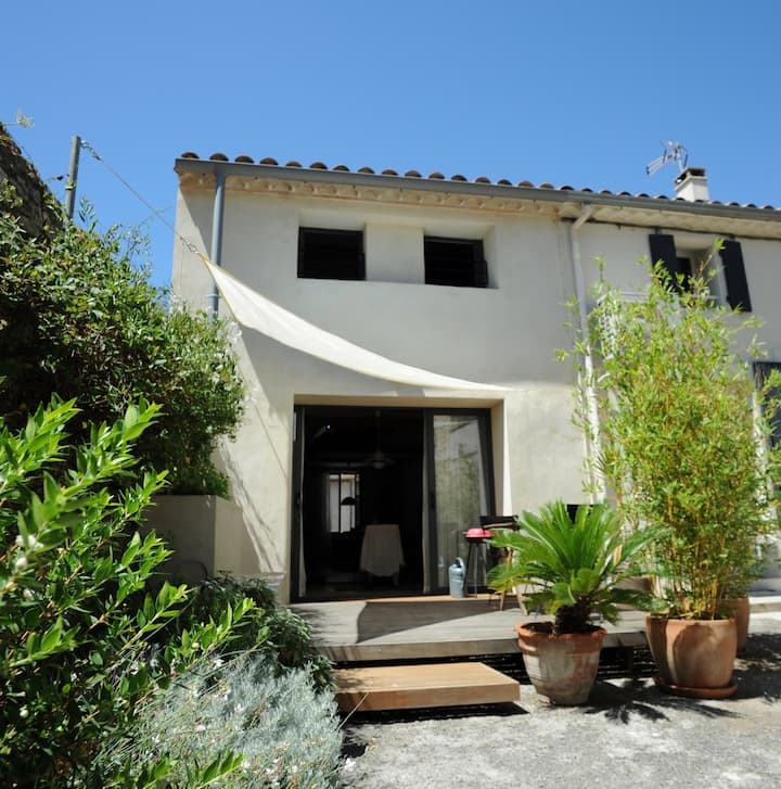 Maison De Village Calme Et Lumineuse, Proche Mer - Département Aude
