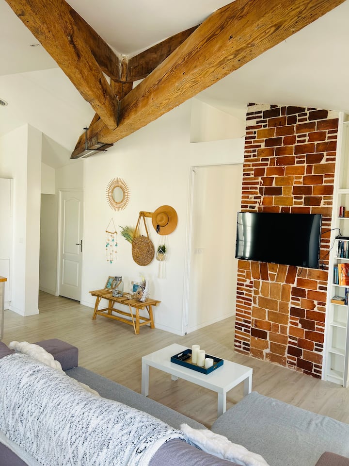 Appart Moderne 70m2 Hyper Centre à 30m De La Plage - Les Sables-d'Olonne