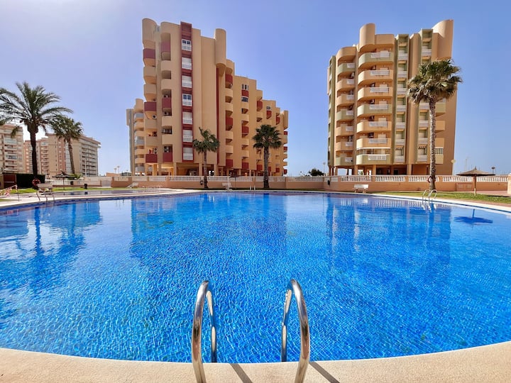 Ample Two Bedroom With Views At Lor Miradores Del - La Manga