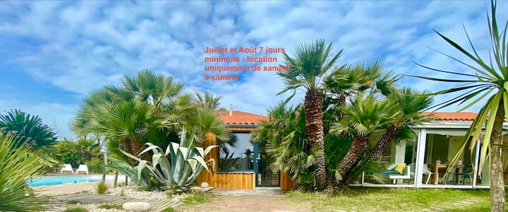 Maison Tout Bord De Plage Avec Piscine Et Jardin - Saint-Denis-d'Oléron