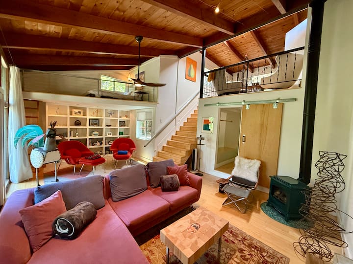 Monte Rio Treehouse-a Quiet Peaceful Getaway - Jenner, CA