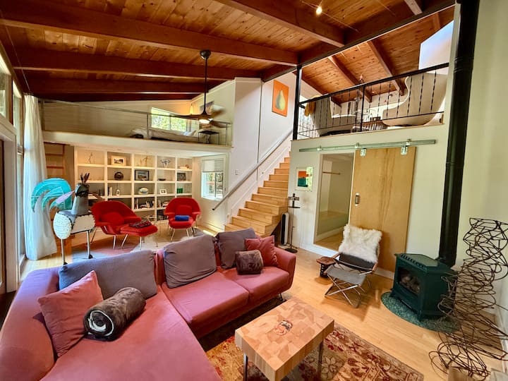 Quiet Monte Rio Treehouse • 1br Retreat - Monte Rio, CA