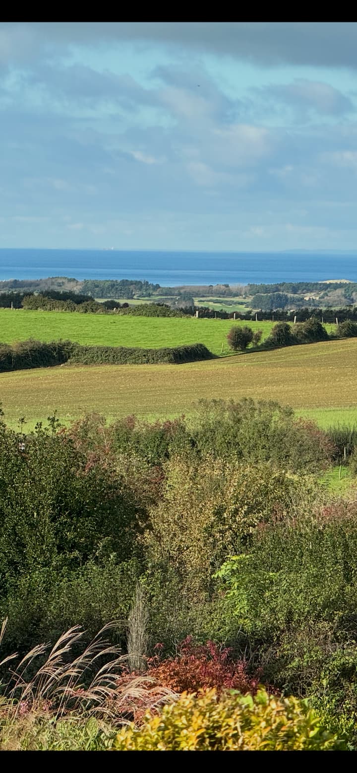 Vue Sur La Baie De Wimereux Et Les Côtes Anglaises - Plage d'Audresselles