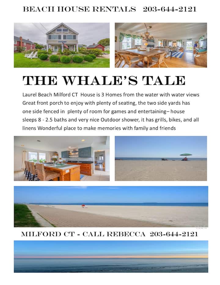 Fantastic Beach House The Whales Tale Wint-holiday - Milford, CT