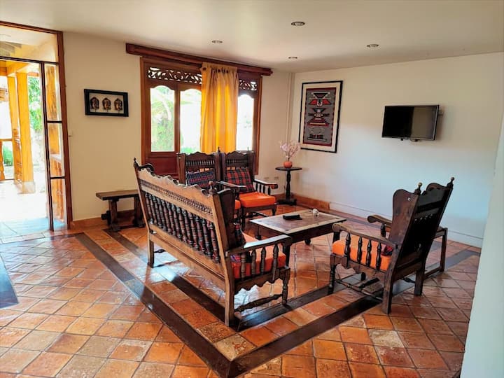 Suite Familiar De 3 Habitaciones En Casona Muiska - Iza