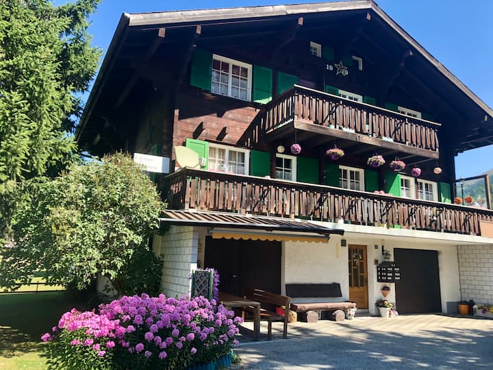 Fredy Wohnung /Balkon Swiss Chalet Obergoms/goms - Reckingen-Gluringen