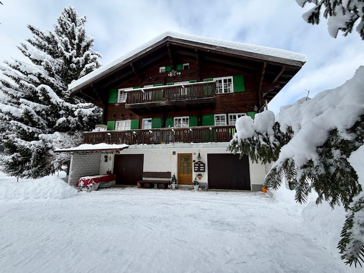 Fredy Wohnung /Balkon  Swiss Chalet Obergoms/goms - Reckingen-Gluringen