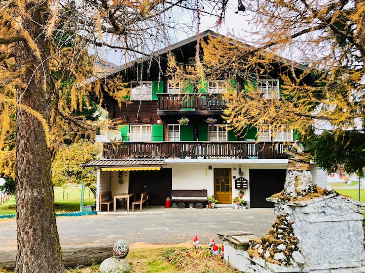 Fredy Wohnung /Balkon  Swiss Chalet Obergoms/goms - Reckingen-Gluringen