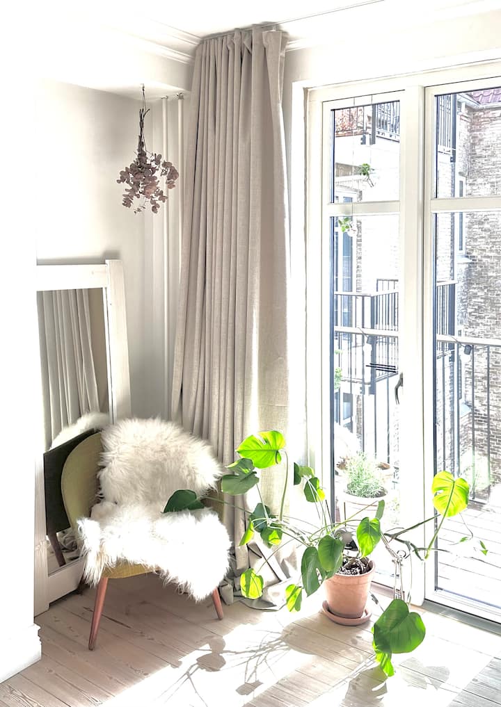 Designer Room, Free Bikes And Balcony - Aarhus