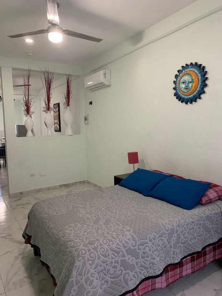 Depa Saas Kiin 4 Cancun A/a, Wi-fi, Agua Caliente - Cancún