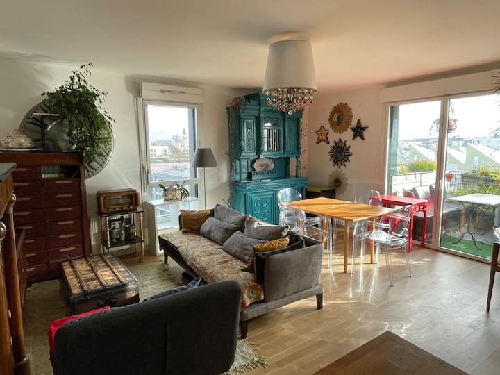 Grand Appart à 20min Du Centre De Paris - Saint-Denis, France