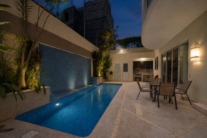 Ground-floor With Direct Access To The Shared Pool - Puerto Vallarta