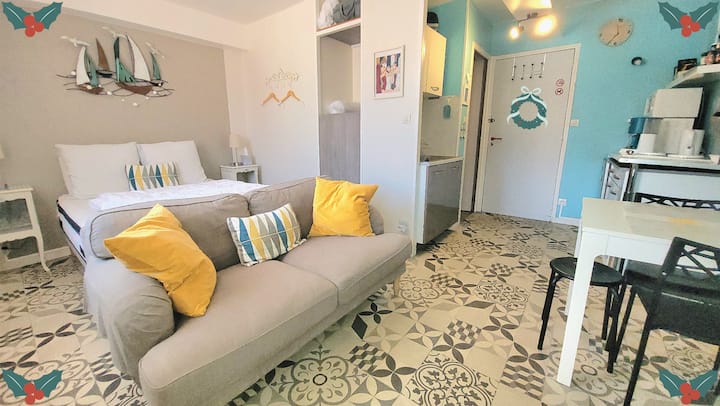 Studio Confort Plage à -10min & Garage Sécurisé - Criel-sur-Mer