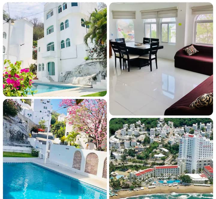 “Escapa Familiar, Alberca Al Pie, Playa Y Bbq - Manzanillo