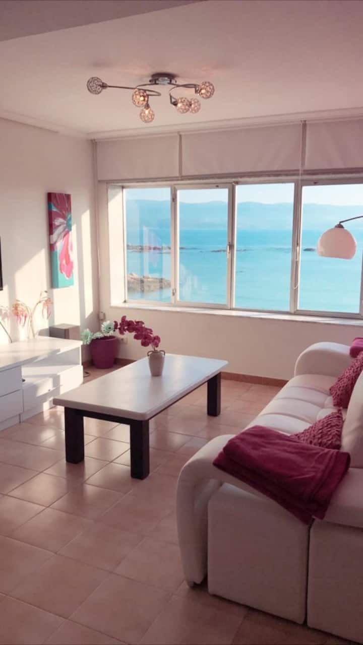 Magnífico Piso Encima Del Mar - Portonovo