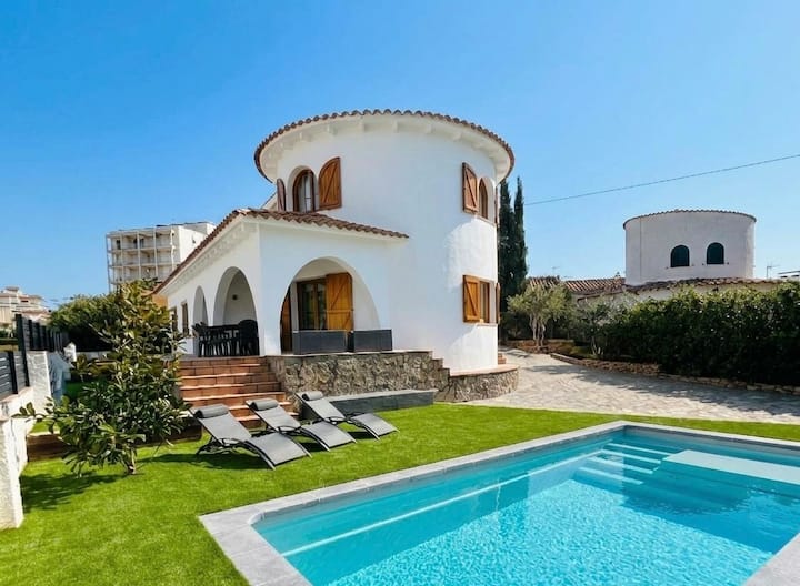 Vila Les Pins - Espaciosa Vila A 5 Min De La Playa - Costa Brava