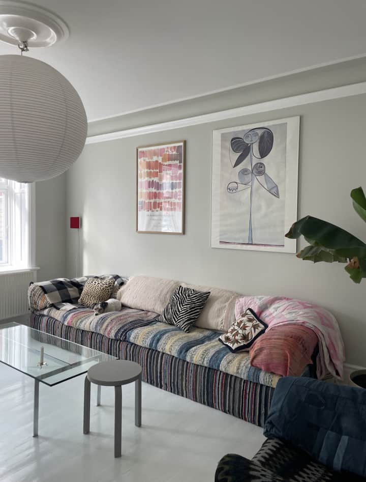Very Light, Cosy And Central Nørrebro Apartment - Copenhagen