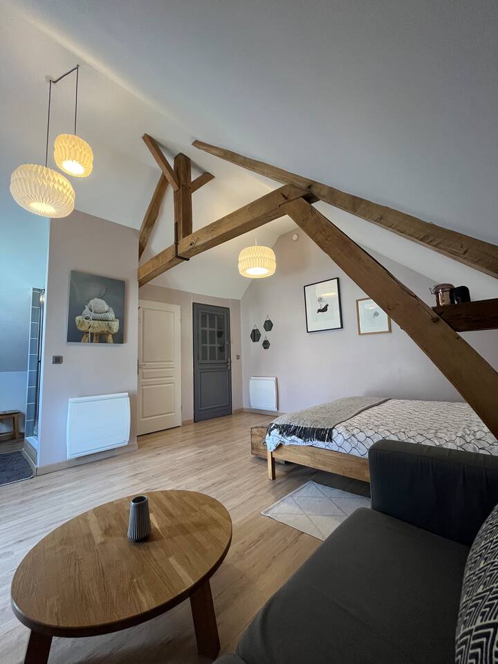 Chambre Perchée Cosy Avec Patio 
- Entrée Privée - - Oise