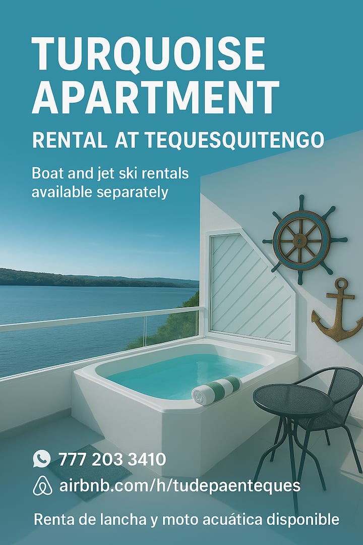 Depa A/acondicionado Alberca Jacuzzi Accesoal Lago - Tequesquitengo