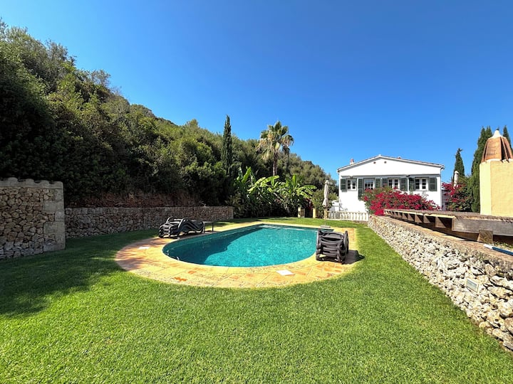 Casa Campo Con Piscina Climatizada 30g A 5´playa - Menorca