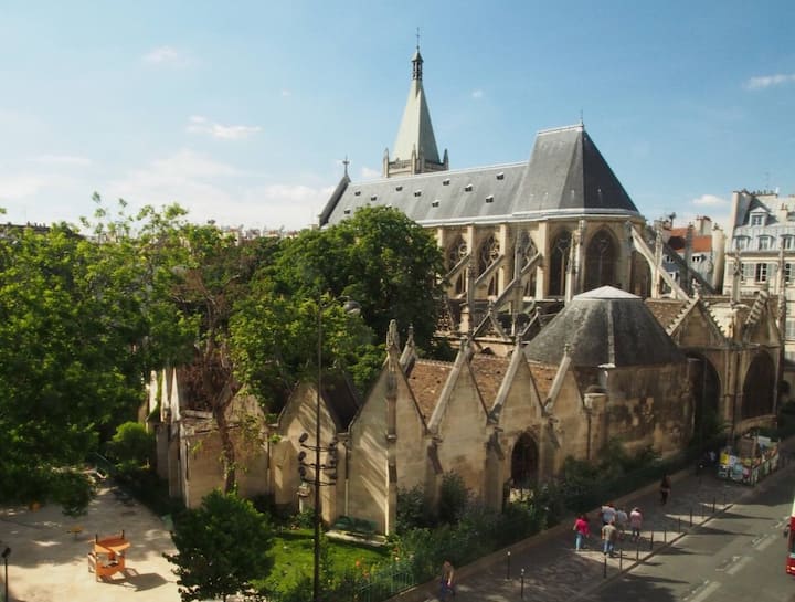 Grand Et Lumineux Studio Dans Le Quartier Latin - Parigi