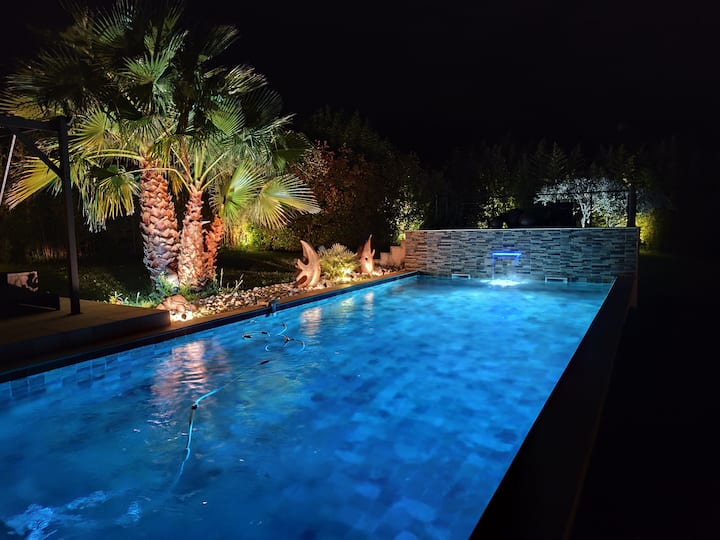 Charmante Villa Piscine Chauffée Jardin Privatif - Aix-en-Provence