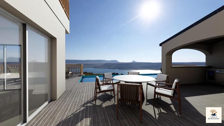 Villa Haut De Gamme Vue Panoramique Exceptionnelle - Porto Vecchio